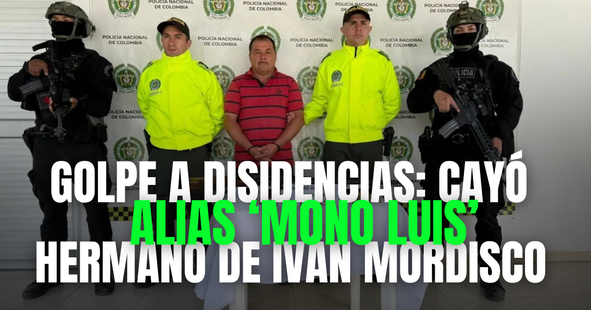 Capturan a alias ‘Mono Luis’, quien utilizó a sus hijas como cabecillas ...